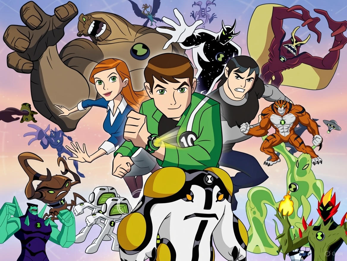 Each and Every Alien Ever Seen in Ben 10: Alien Force
