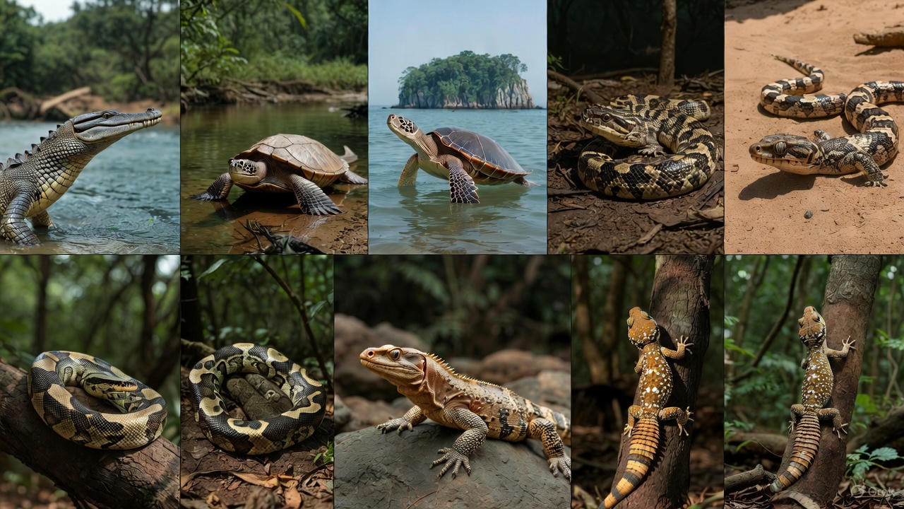 Top 10 Most Endangered Snakes & Lizards of India (Reptiles)