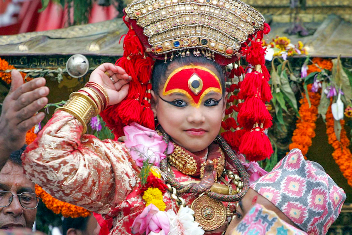 Nepal's New 2 Years Old Living Goddess